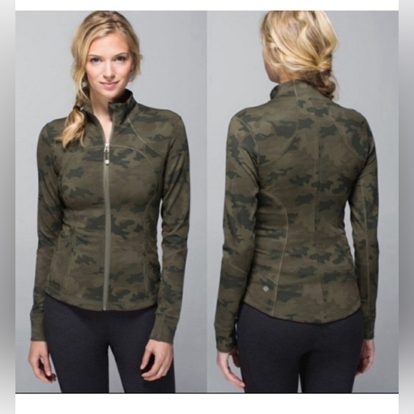 lululemon athletica | Jackets & Coats | Lululemon Forme Jacket Camo ...